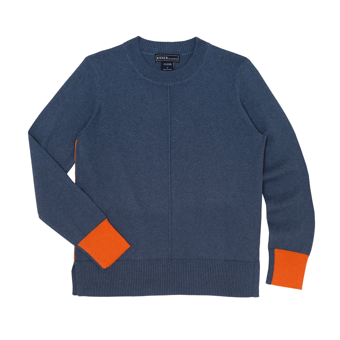 Federal Blue Luca Crew Neck Sweater – Essex Classics